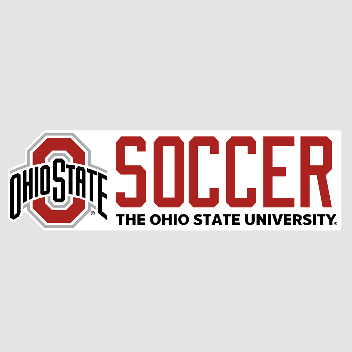 Ohio State Soccer Outside Decal - College Traditions