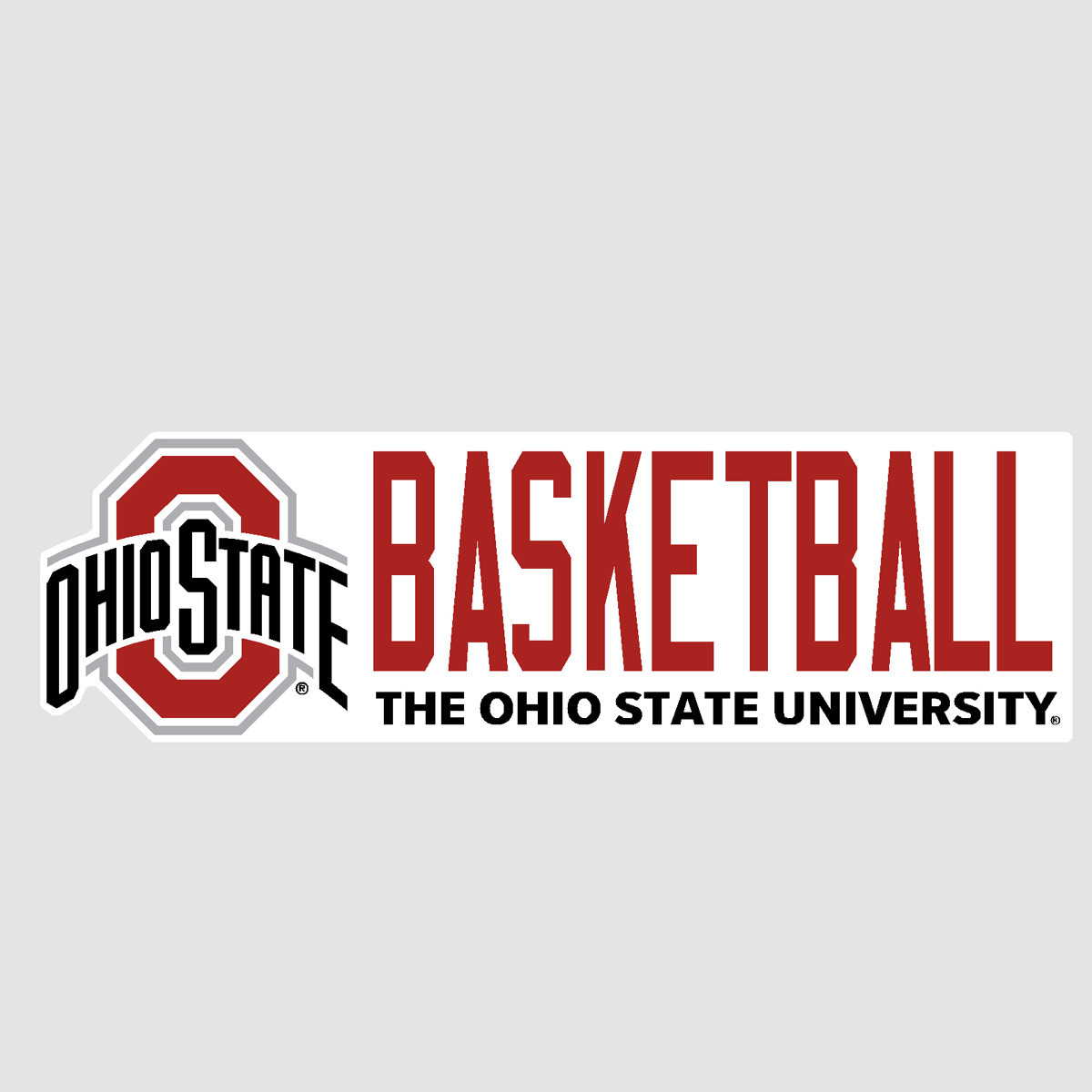 Ohio State Basketball Outside Decal - College Traditions