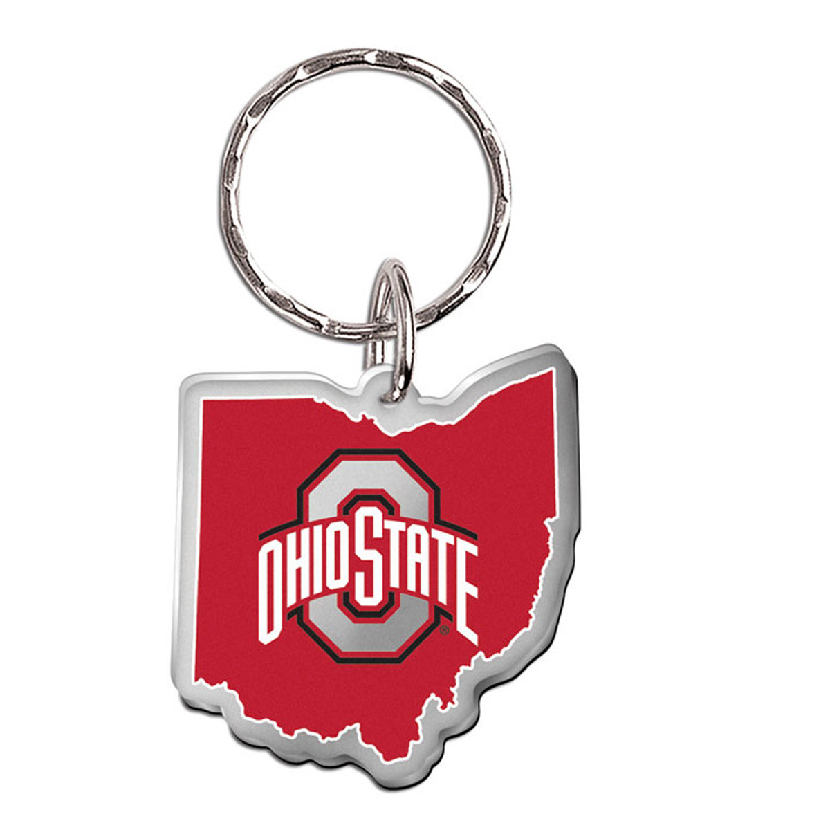 Ohio State Shaped Keyring - College Traditions