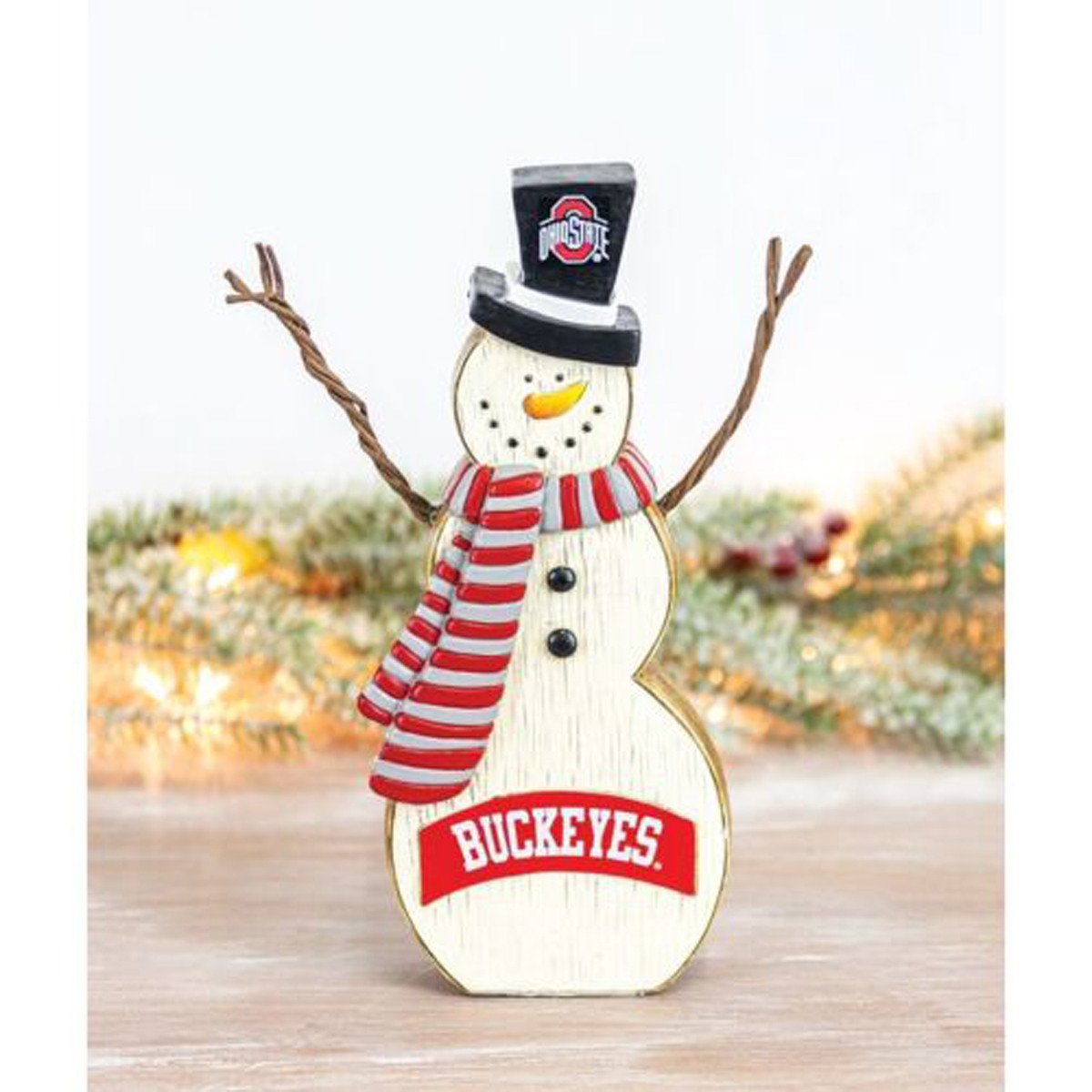 Ohio State 8" Resin Snowman - College Traditions