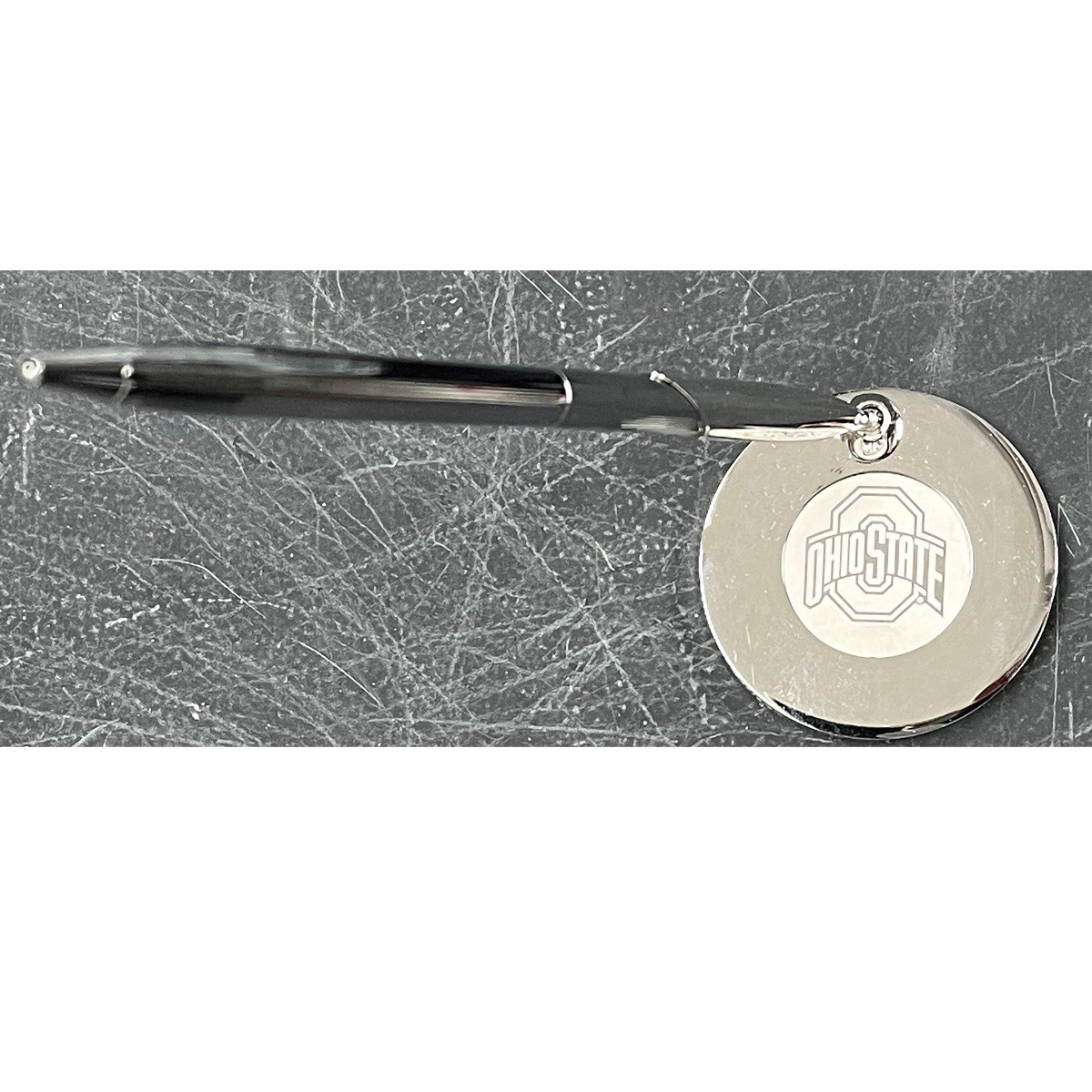 Ohio State Pen and Holder w/Silver Medallion - College Traditions