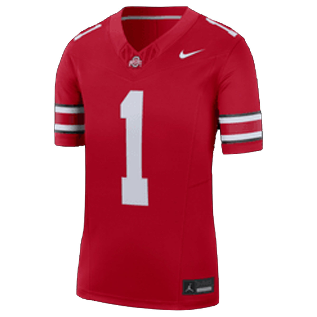Ohio State Nike Red Stiched #1 Jersey - College Traditions
