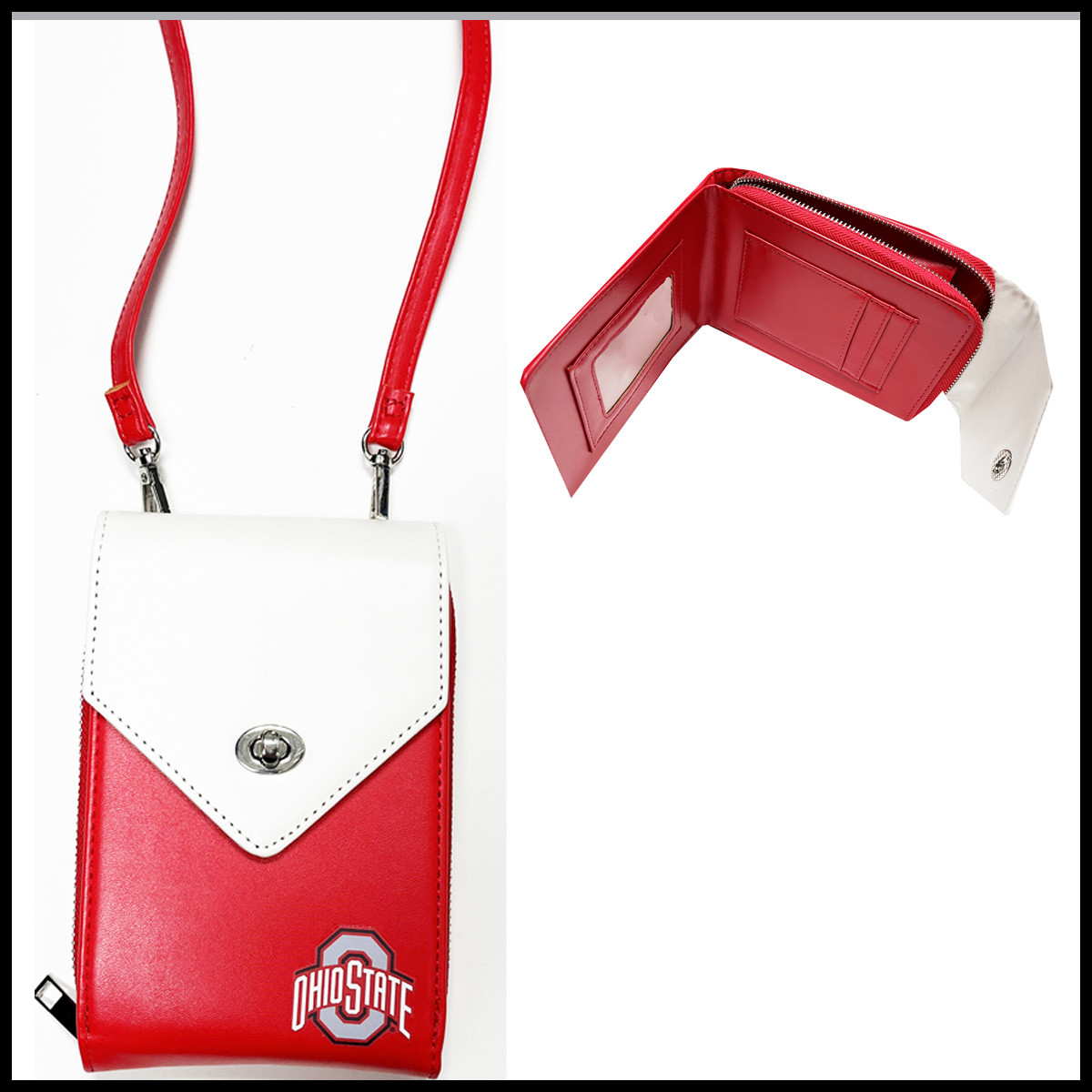 Ohio State Red/White Home Field Purse. - College Traditions