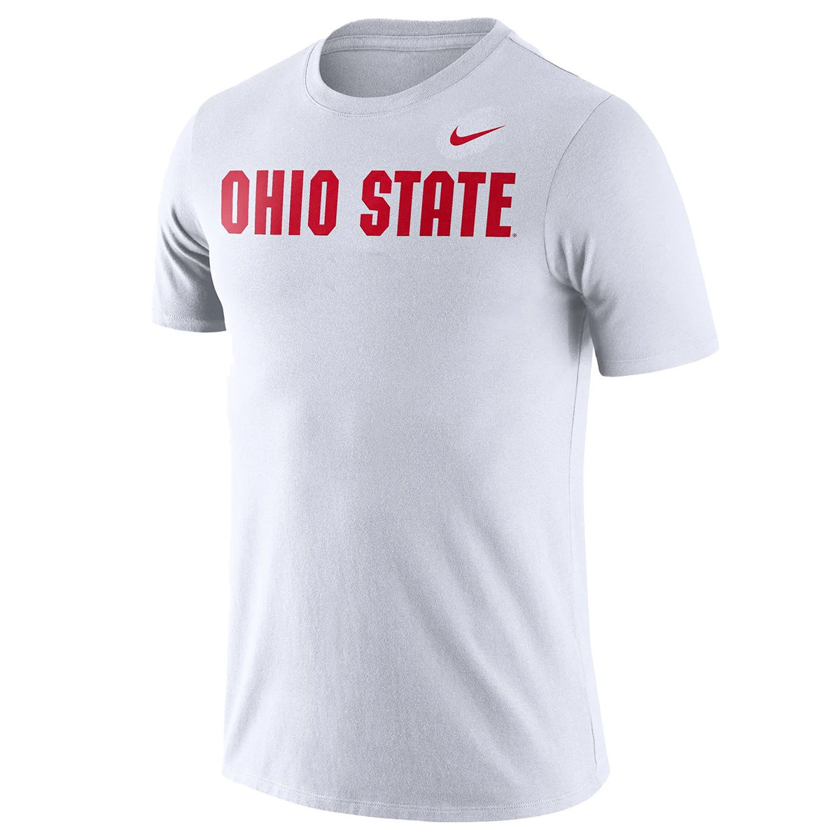 Ohio State Nike White Wordmark Tee. - College Traditions