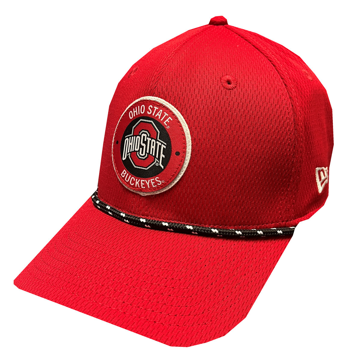 Ohio State Red Rope Circle Snap Back Cap - College Traditions