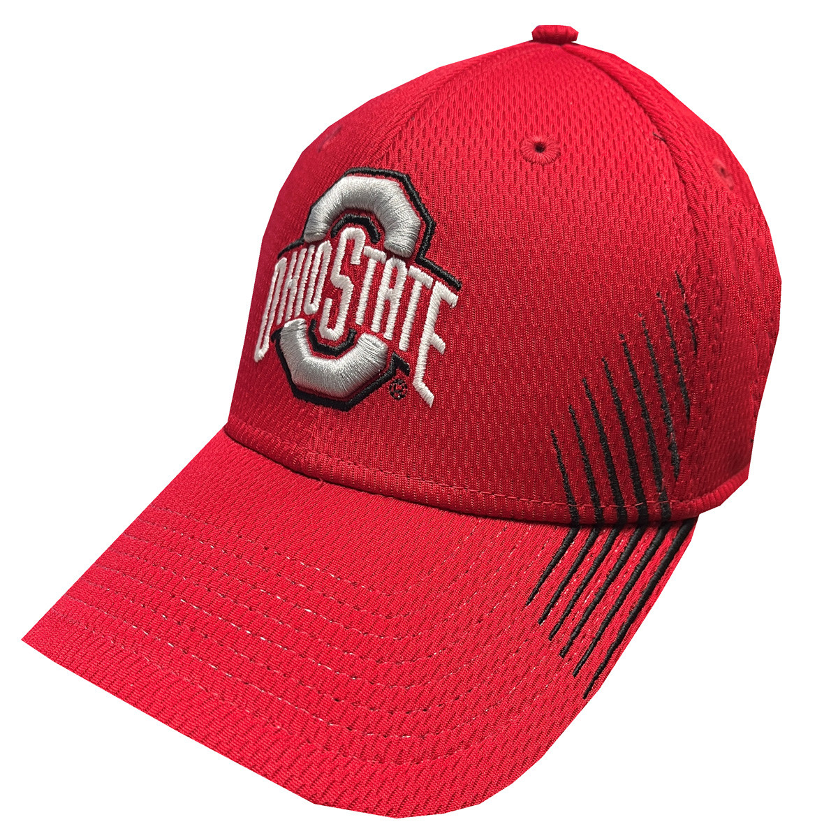 Ohio State Red Active Cap with Logo - College Traditions