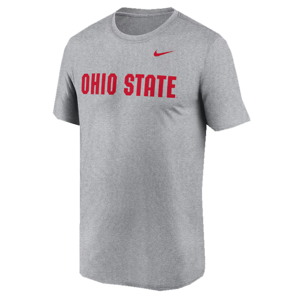 Ohio State Nike Gray Workmark Tee. - College Traditions