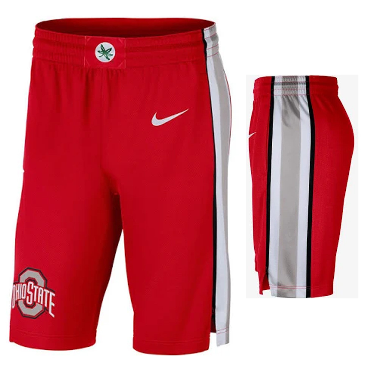 Ohio State Nike Red Replica Basketball Short. - College Traditions