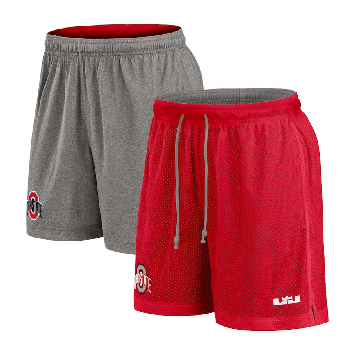 Ohio State Nike Red/Gray Player Short - College Traditions
