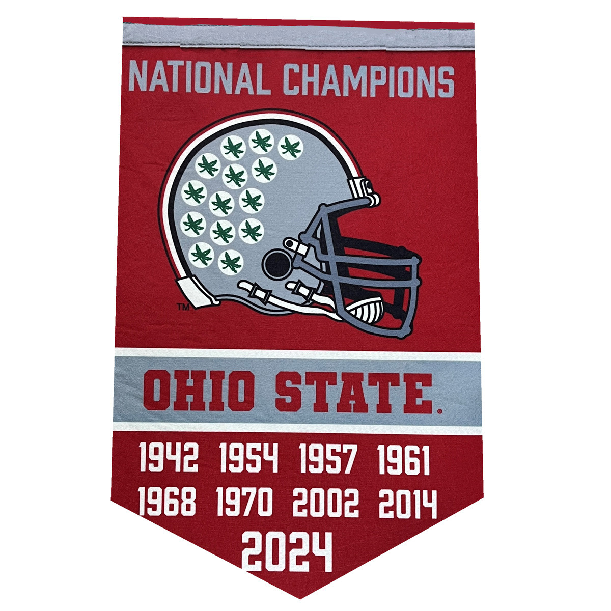 Ohio State 15x24 Multi-Year National Championship Banner - College ...
