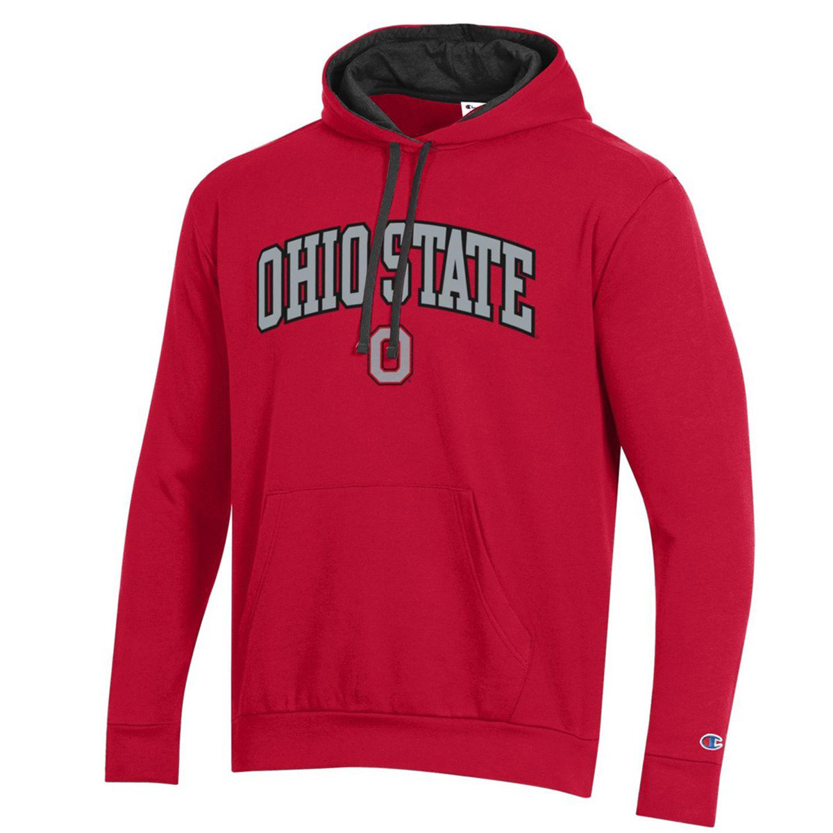Ohio State Red Champion Hood w/Applique Logo - College Traditions