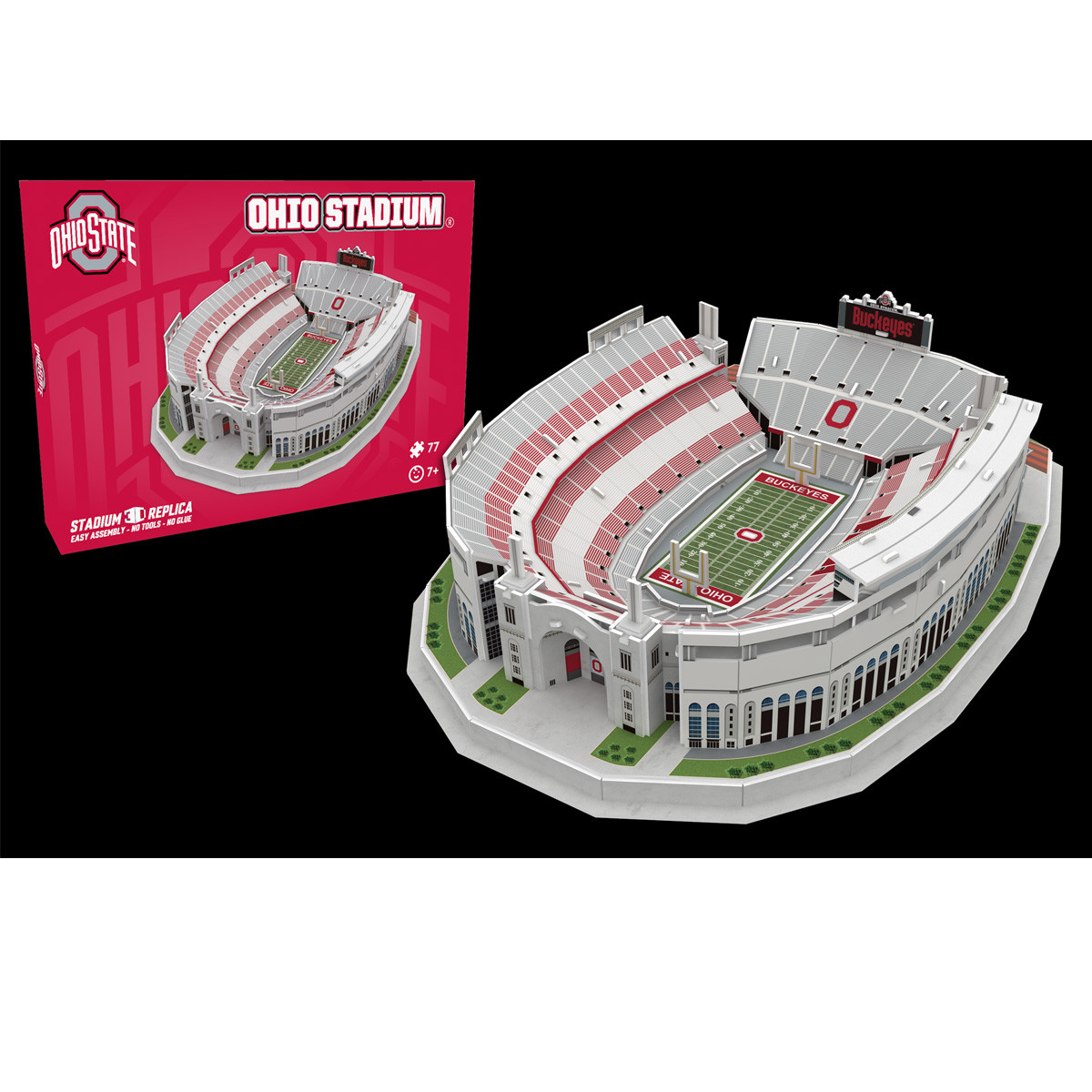 Ohio State 3D Stadium Puzzle. - College Traditions