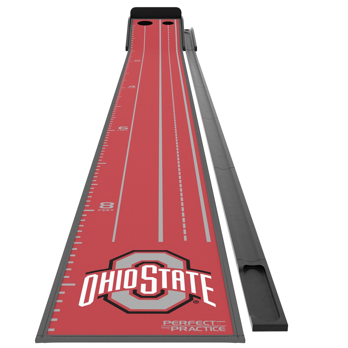 Ohio State Bath Robe with Buckeyes and Logo Print - College Traditions