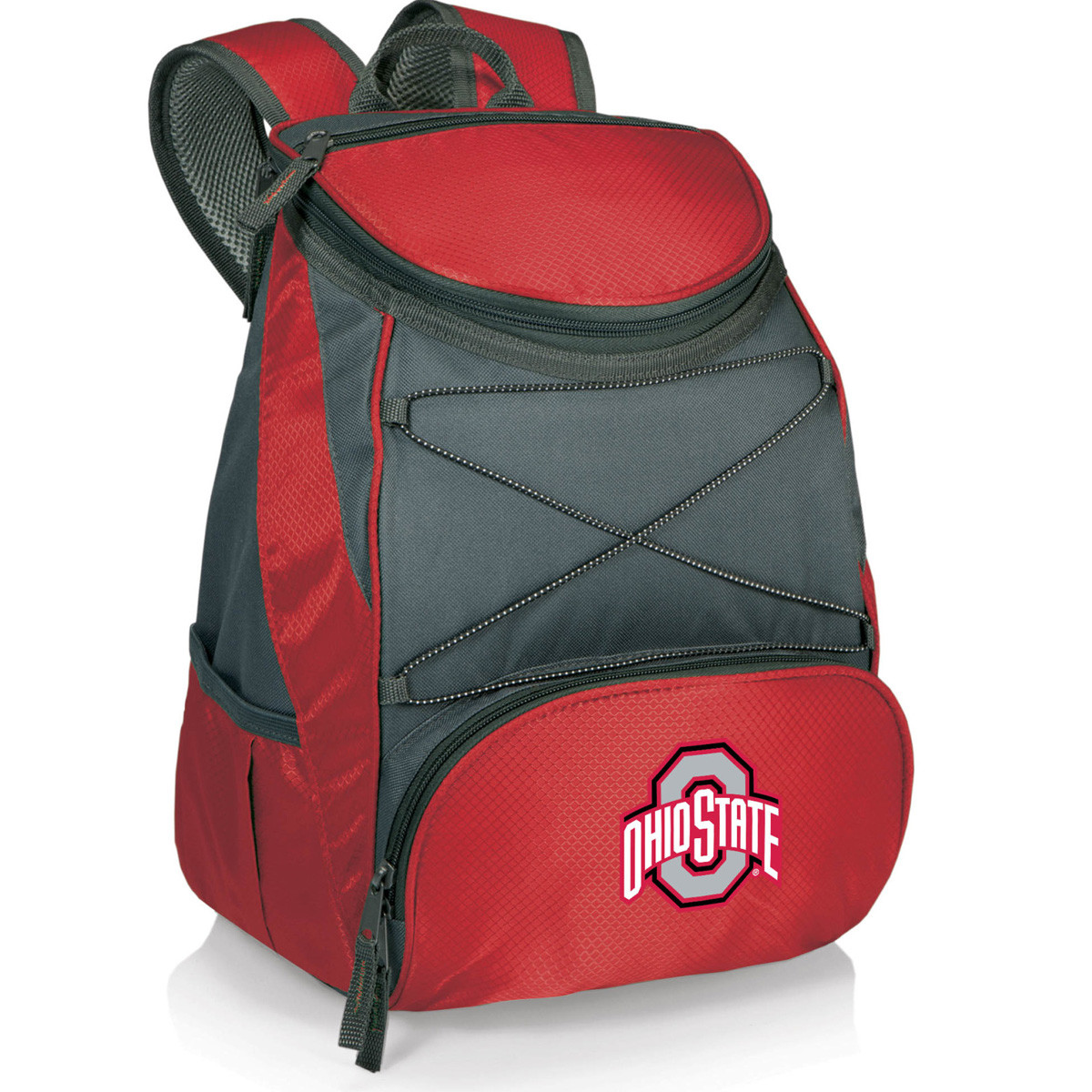 Ohio State Red and Gray Backpack Cooler. 23 Can Capacity - College ...