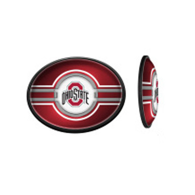 LED Oval Slimline Luminated Ohio State Sign - College Traditions
