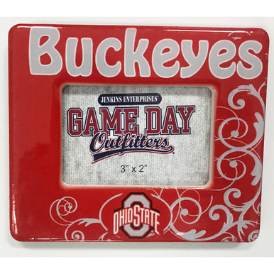 3x2 Swirl Ohio State Picture Frame - College Traditions