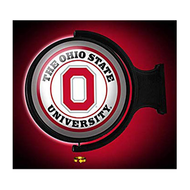 Rotating Illuminated Ohio State Wall Sign - College Traditions