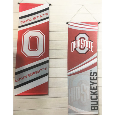 Ohio State Double Sided Banner. 15"x46" - College Traditions