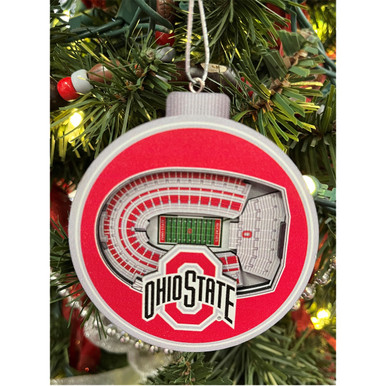 Ohio State 3D Stadium Ornament - College Traditions