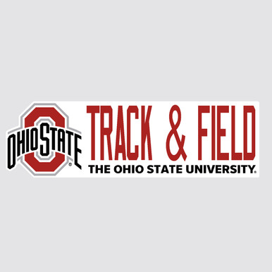 Ohio State Track & Field Outside Decal - College Traditions