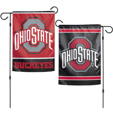 Ohio State 2 Sided 12x18 Garden Flag - College Traditions