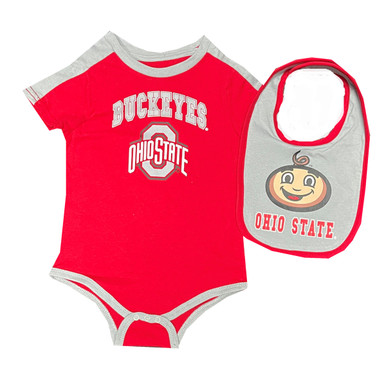 Ohio State Infant Onsie and Bib Set - College Traditions
