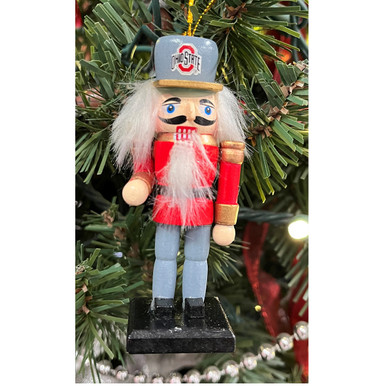 Ohio State Mini Nutcracker Ornament. - College Traditions