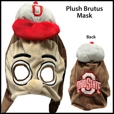 Ohio State Plush Brutus Mask - College Traditions