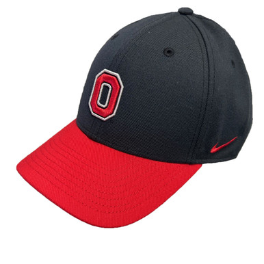 Ohio State Black Cap w/Red Block O. - College Traditions