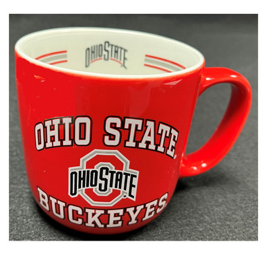 15 oz. Ohio State Mug with Inside Stripe Graphic - College Traditions