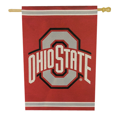 2 Sided 29"x43" OSU Logo Flag - College Traditions