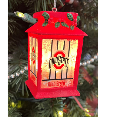 Ohio State Light Up Lantern Ornament. - College Traditions