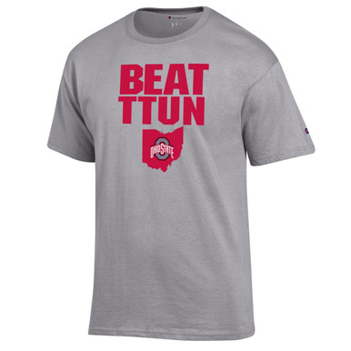 Ohio State Gray Beat TTUN/State Tee. - College Traditions