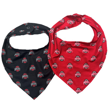 Ohio State Bandana Bibs- 2 Pack - College Traditions