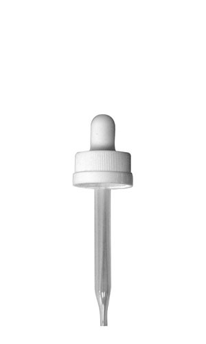 Case(100) X CRC Child Resistant Dropper with 76mm Pipette for 30ml ...