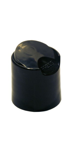 20-410 Black Dispenser Cap - UPC BOTTLES LLC