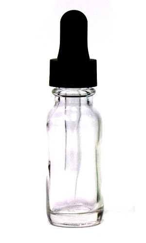 1oz Glass Dropper Bottle with dropper
