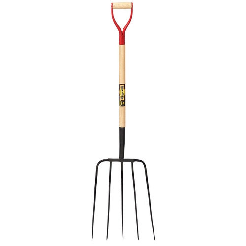 5-Tine Barley Fork, 34" handle, steel D - Yeoman & Company
