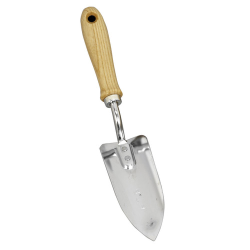 Chrome Transplant Trowel - Yeoman & Company