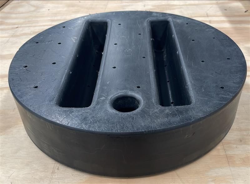 18" Round Shape Self Watering Reservoir to Install in Planters