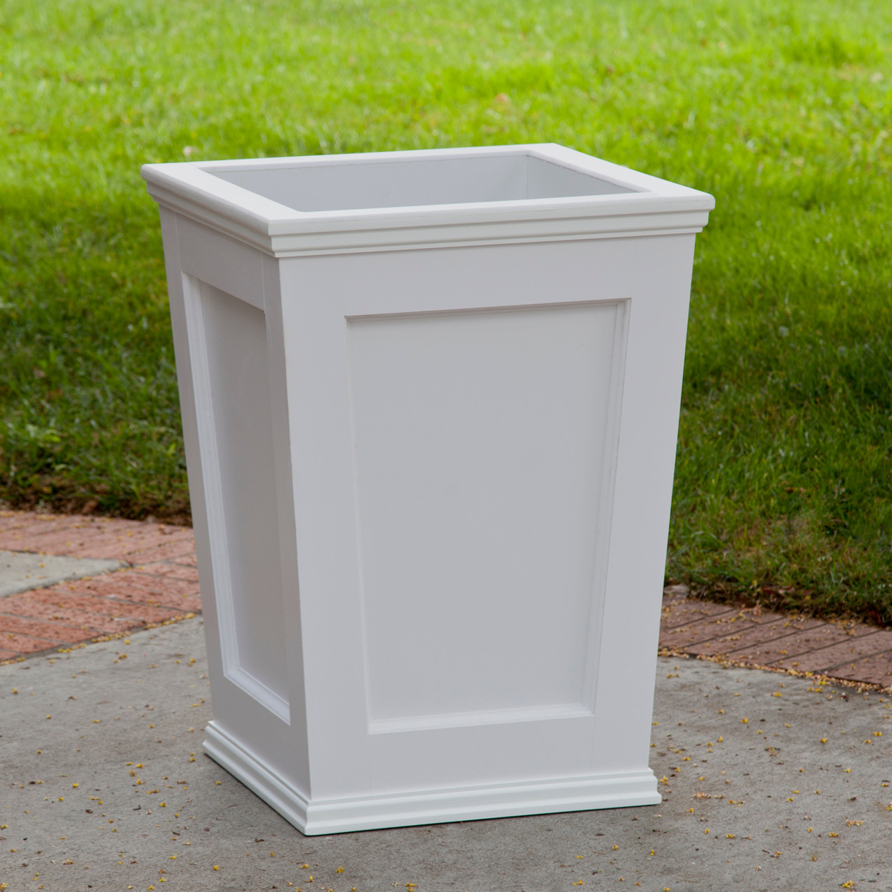 Cape Cod Composite PVC Wood Alternative Tapered Planter