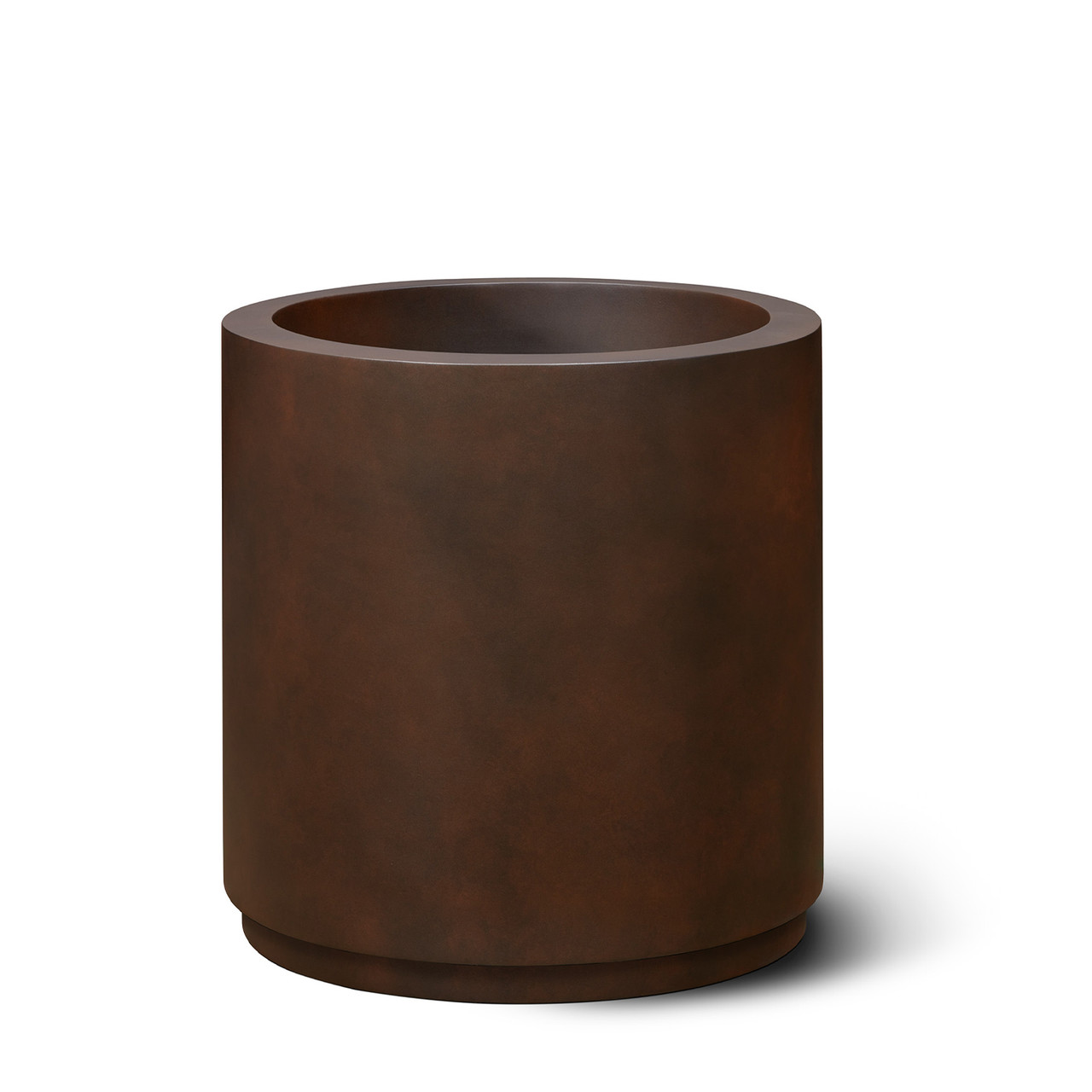 Marek Fiberstone Round Planter | Modern Durable Outdoor Planters