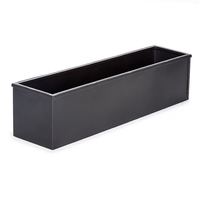 Oil Rubbed Bronze Galvanized Powder Coated Window Box or Liner