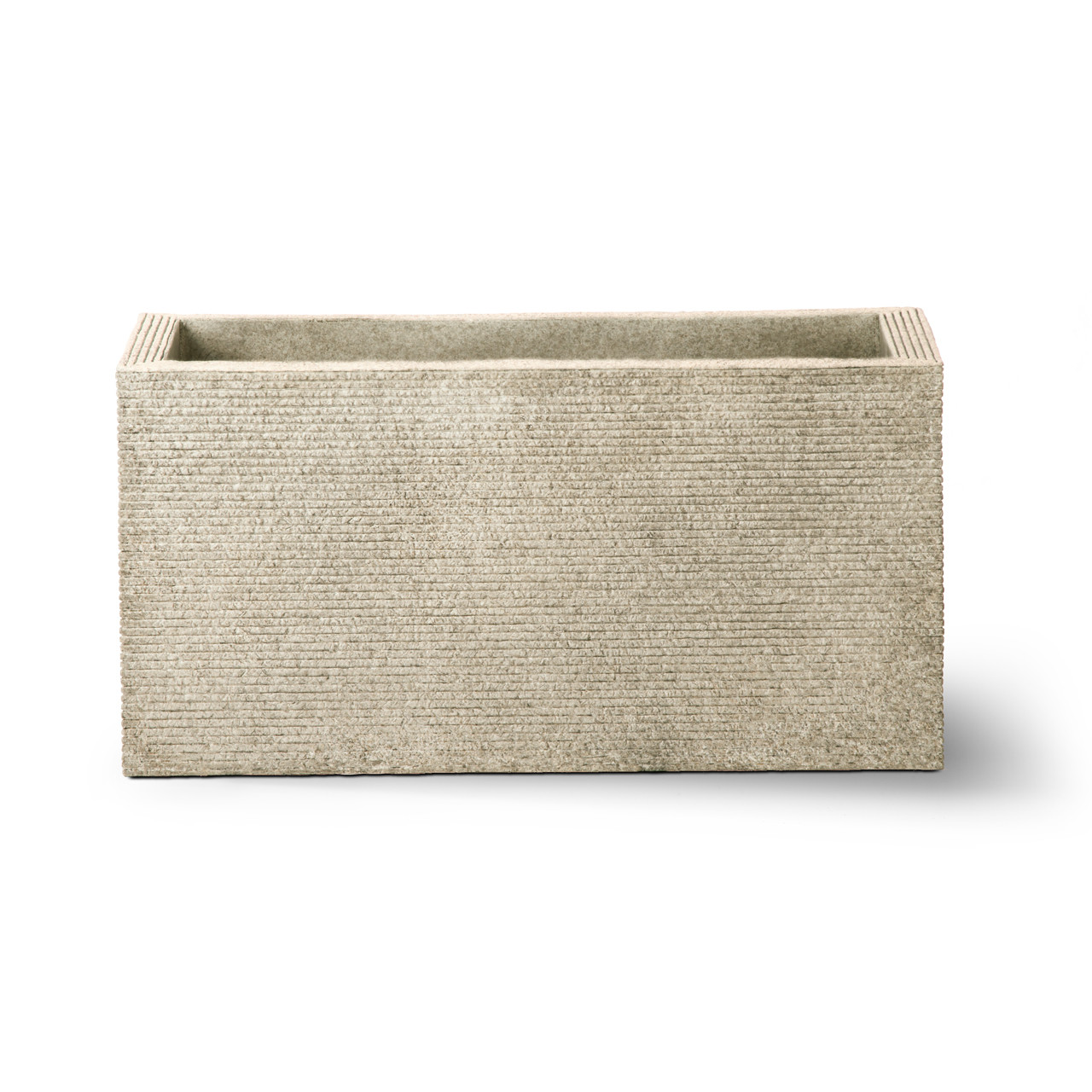 Strato Square Fiberstone Planter