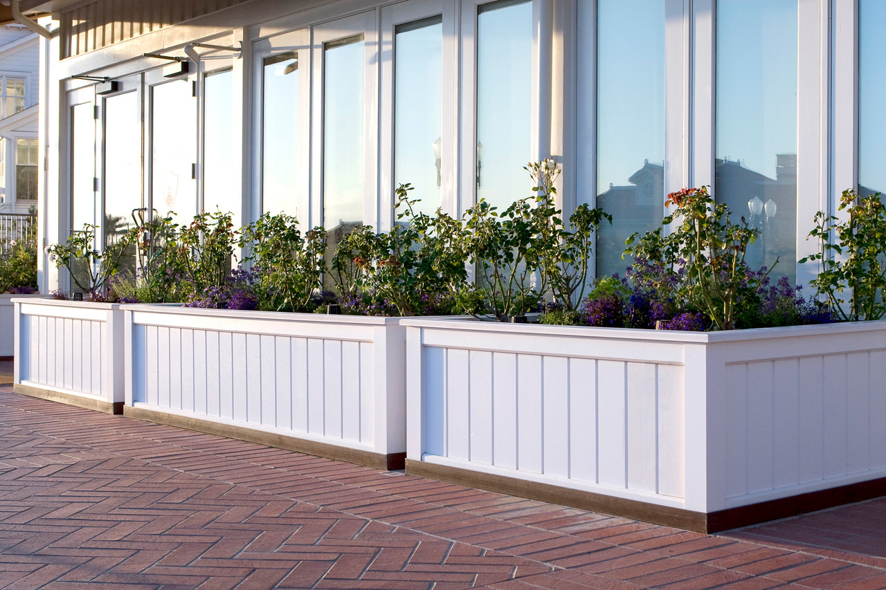 Cape Cod PVC Planters