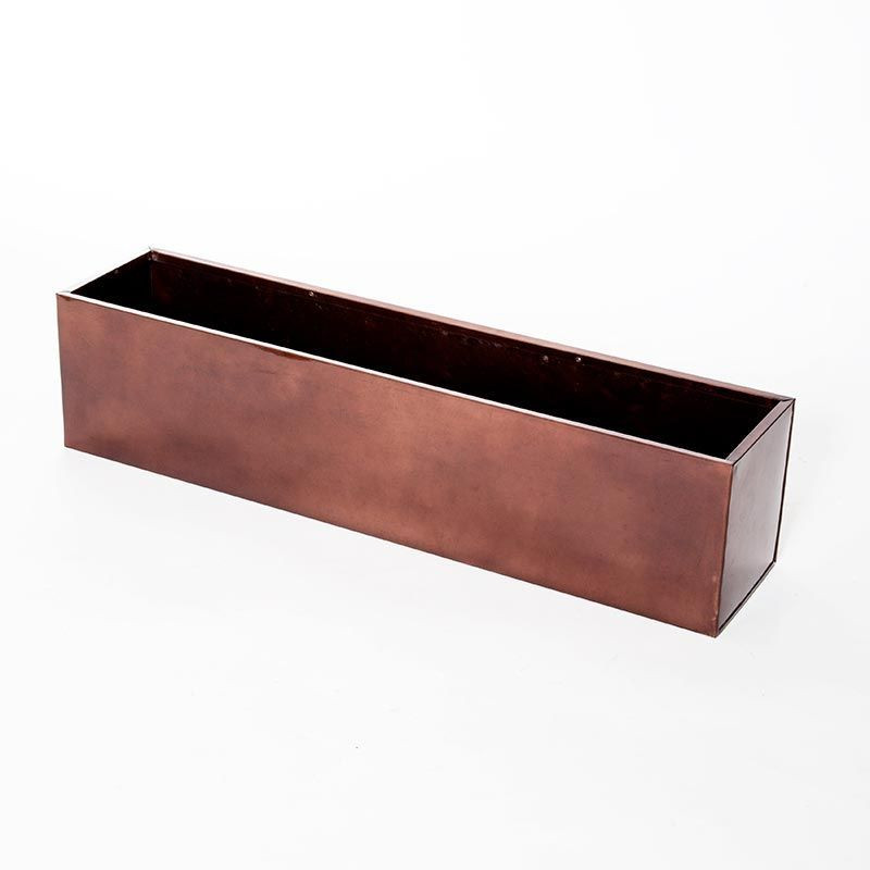 Oil Rubbed Bronze Galvanized Powder Coated Window Box or Liner