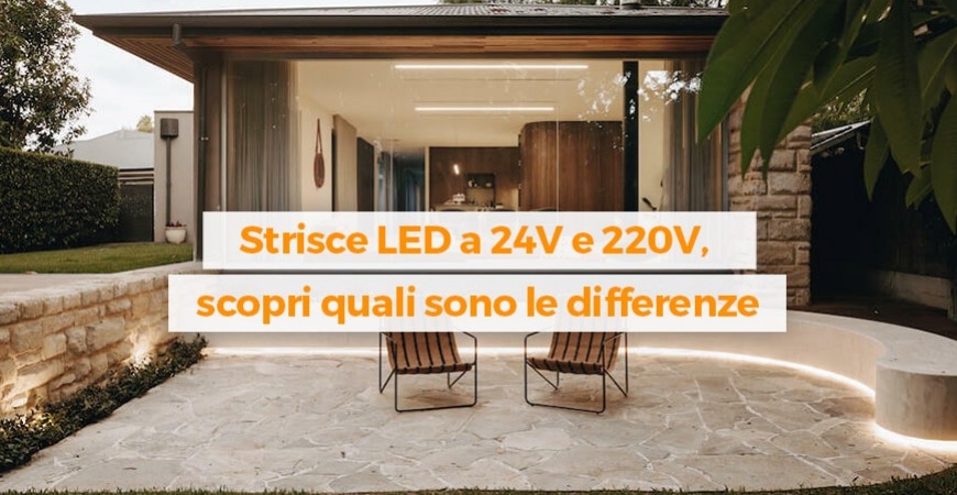 Quali sono le differenze tra Strisce LED a 24V e 220V? - LEDdiretto.it