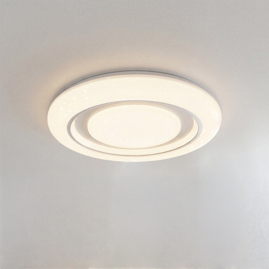 Plafoniera LED Rotonda 60W Ø49 cm Bianco Variabile CCT serie HALO