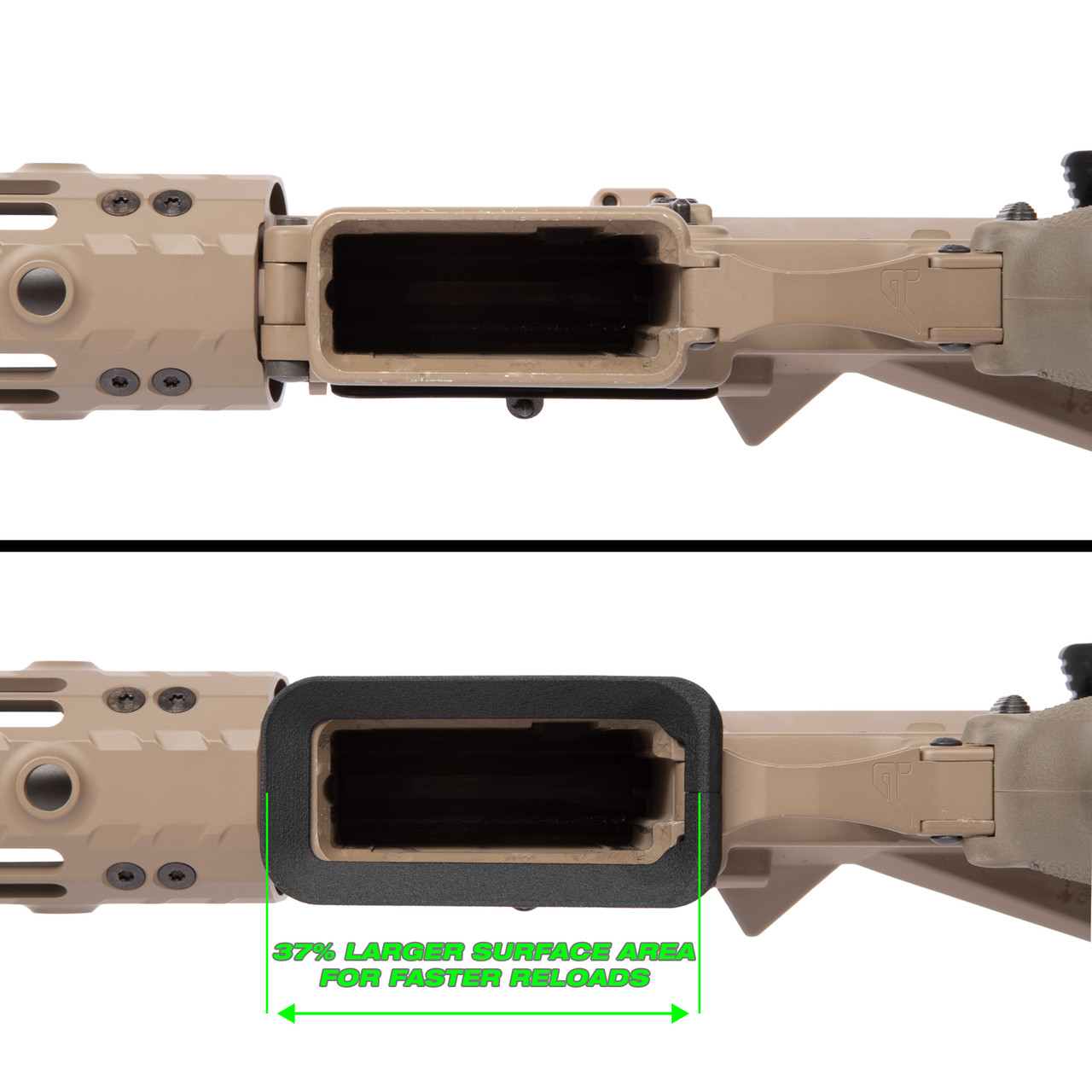ANNEX ULTRALIGHT Flared Magwell -- Fits Most MILSPEC AR-15 Lowers ...