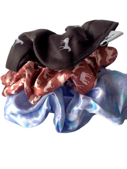 Pony Print Scrunchie - Snaffle-it Horse Supplies